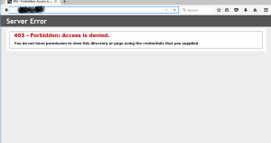 How to Solve Error 403 Forbidden Error in ASP.NET - ASP.NET Hosting ...