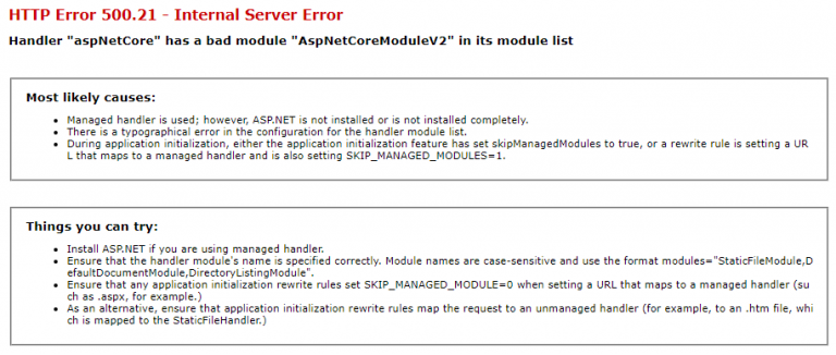 4 Main Issues Why Your ASP.NET Core Not Working - ASP.NET Hosting Tips ...