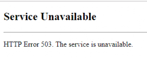 Why 503 Service Unavailable Error and How to Fix it? - ASP.NET Hosting Tips & Guides