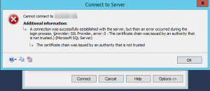 How to Fix the Certificate Chain was Issued by An Authority That is Not Trusted - ASP.NET ...