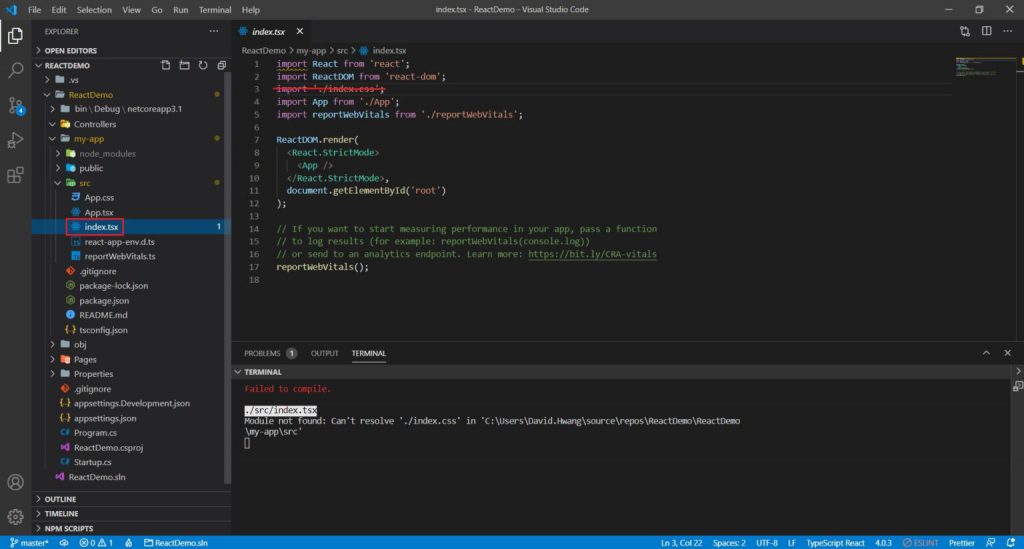 Simple Steps To Setup Net Core With React And Typescript Aspnet Hosting Tips And Guides
